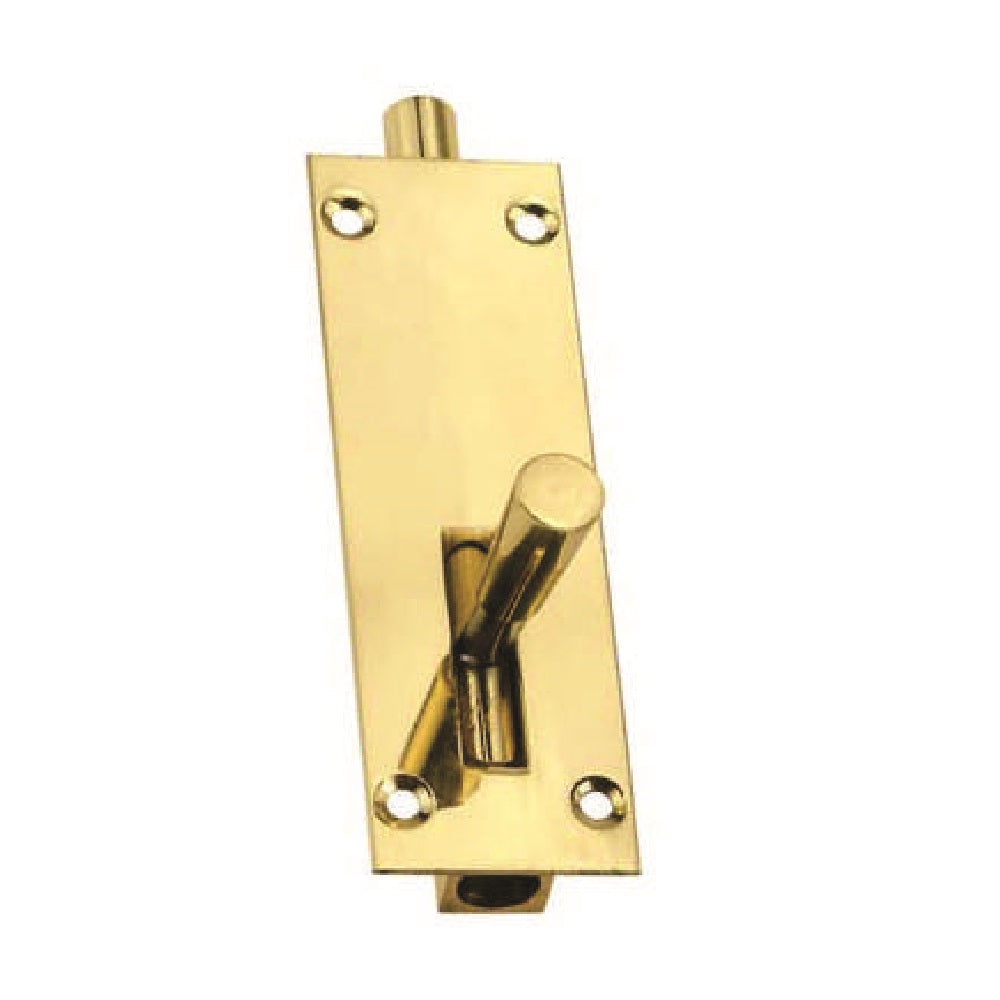 square conceal solid brass tower bolt size 9x100 mm finish dnbe – Ace ...